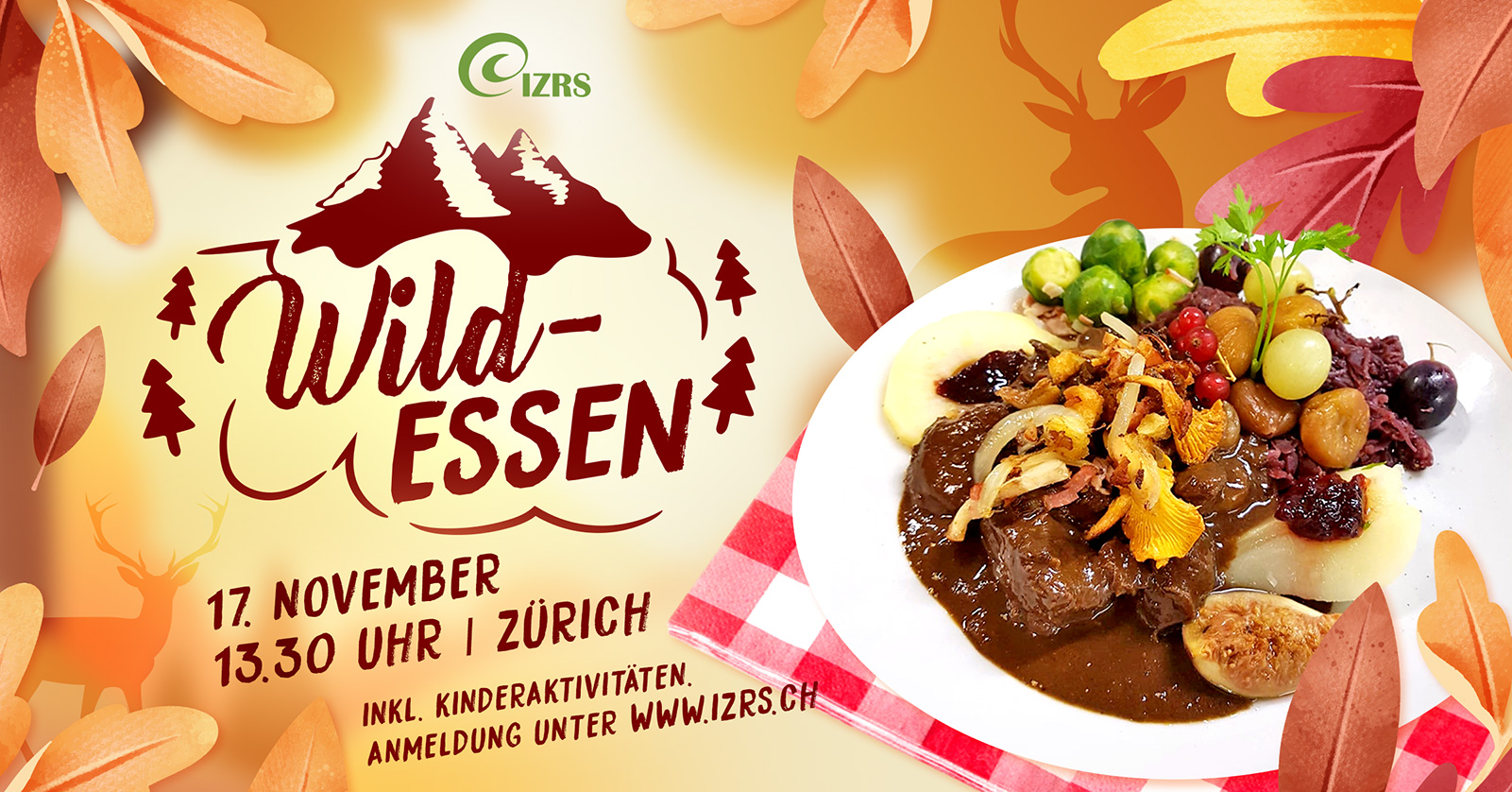 Einladung zum jährlichen Halâl-Wild-Essen in Zürich - IZR